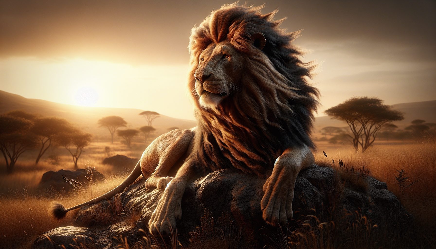 La Crinière du Roi : Identifier le Lion Mâle Dominant et son Autorité