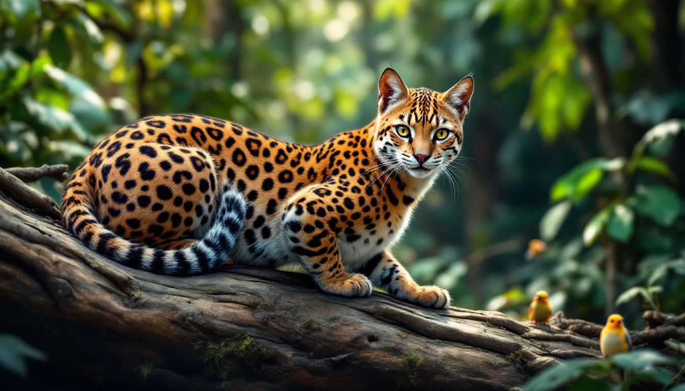 À la découverte de l'ocelot : reconnaître son pelage tacheté et les ...