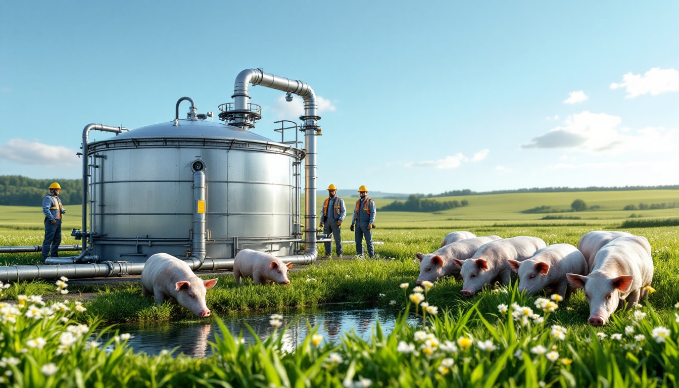 Méthanisation des effluents d’élevage : Écologie et Économie | Blog animal