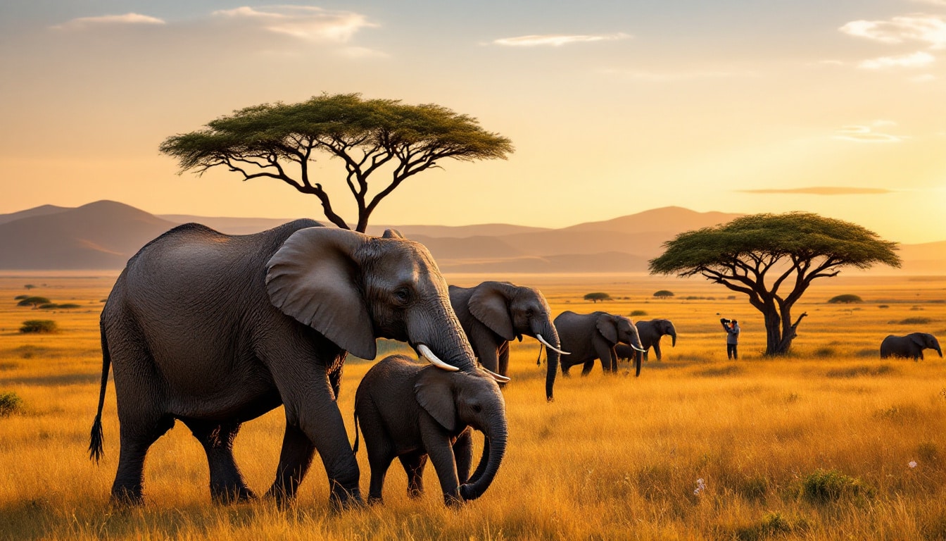 Observer les éléphants en toute sérénité : stratégies et respect de ...