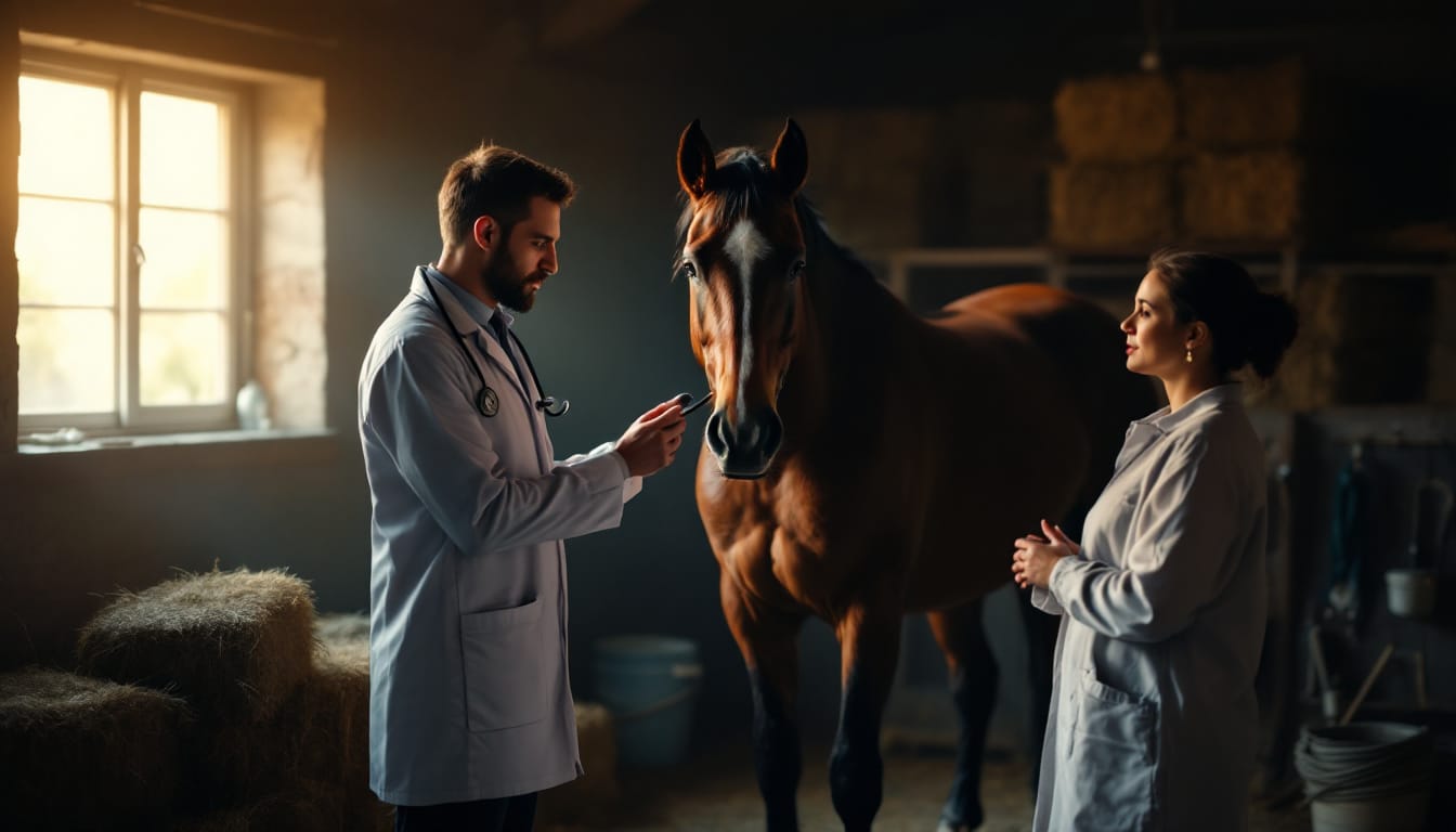 Détecter et réagir face aux coliques chez le cheval