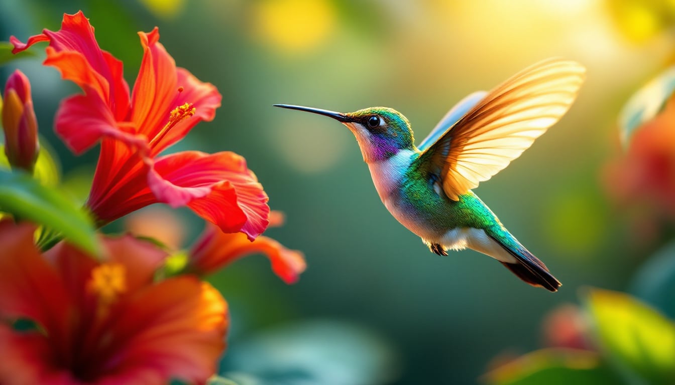 À la découverte du colibri le plus petit : quand et où l'observer