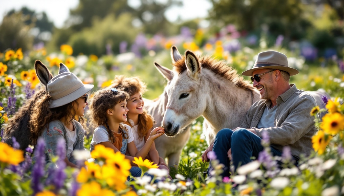 Médiation asine : ressources et initiatives pour enfants et personnes ...