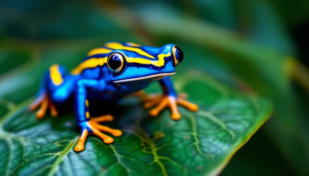 Le secret du poison de la grenouille dendrobate et son habitat en forêt ...