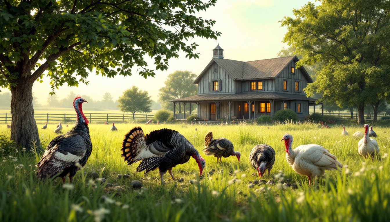 Où dégoter des dindons rustiques pour un élevage en extérieur