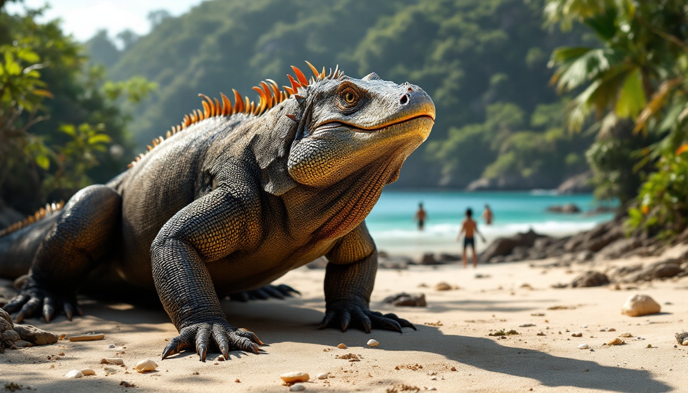 Les secrets fascinants du varan de Komodo et son habitat indonésien