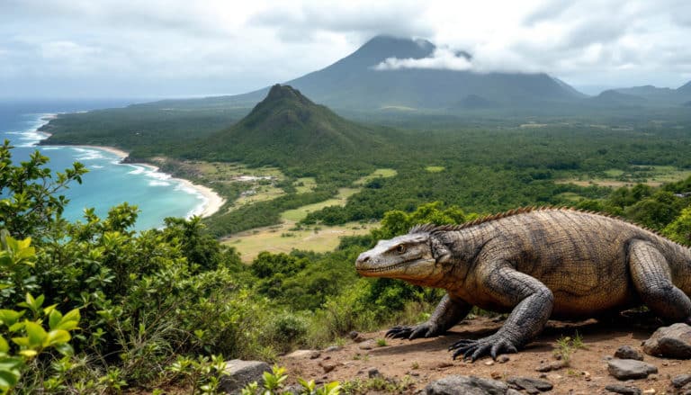 Les secrets fascinants du varan de Komodo et son habitat indonésien
